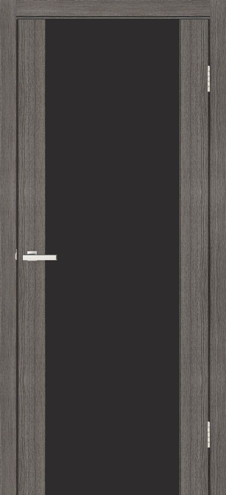 Interior doors Omis Cortex Gloss oak ash triplex black — buy in the ...