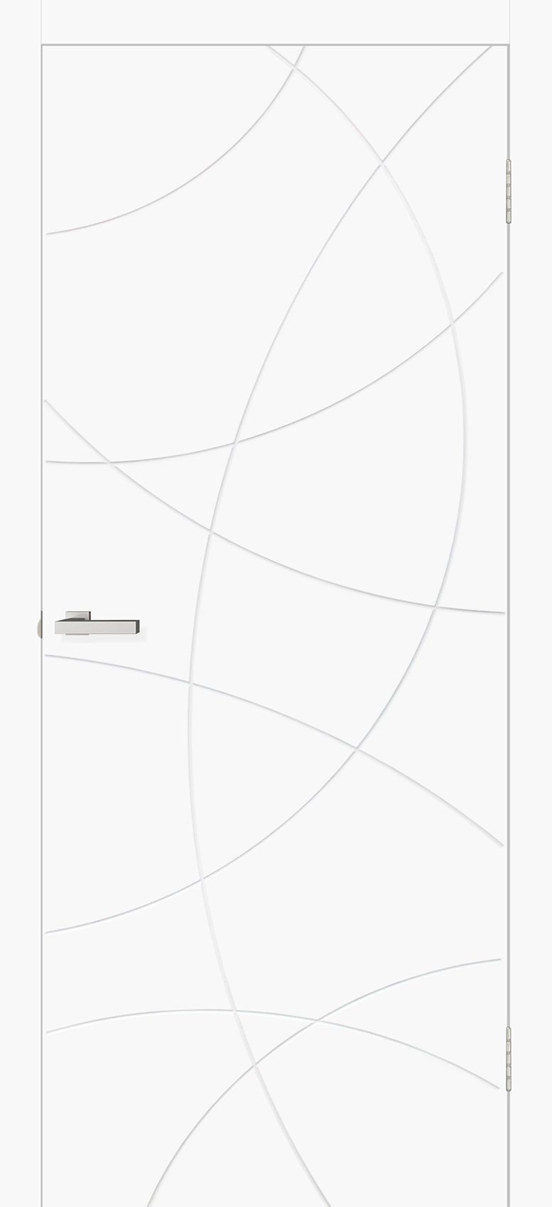 Interior doors Omis Geometry 02 white silk matt — buy in the Decorshop ...