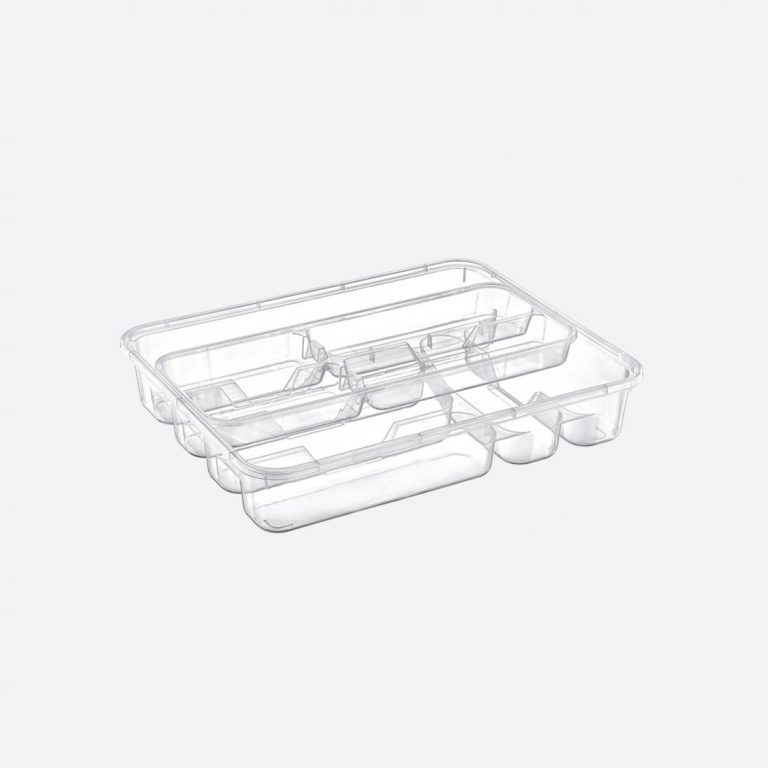 Dunya Plastik double cutlery tray, transparent plastic 14008 — buy in ...