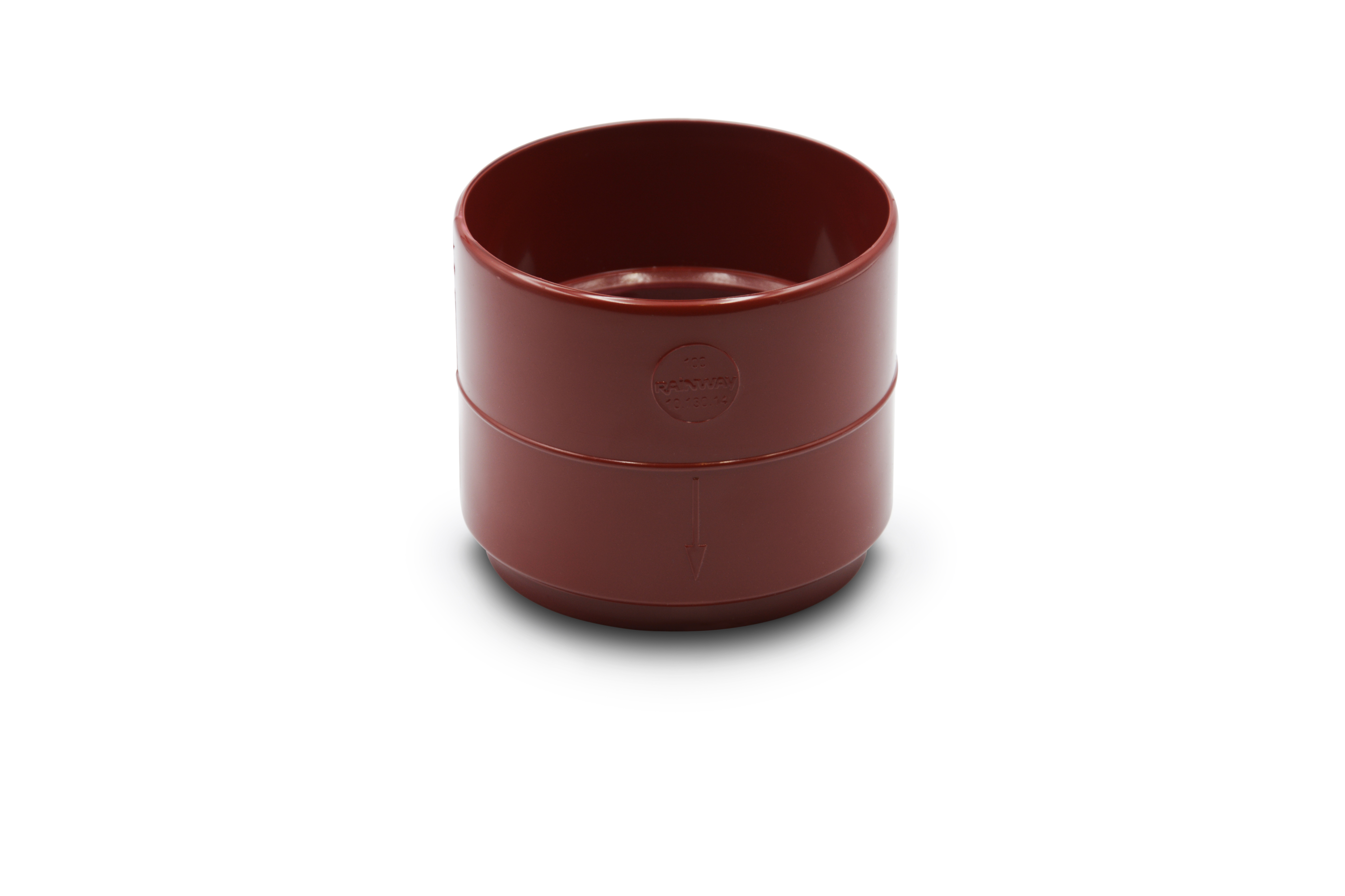 Red pipe coupling 100mm RainWay — buy in the Decorshop store - best ...