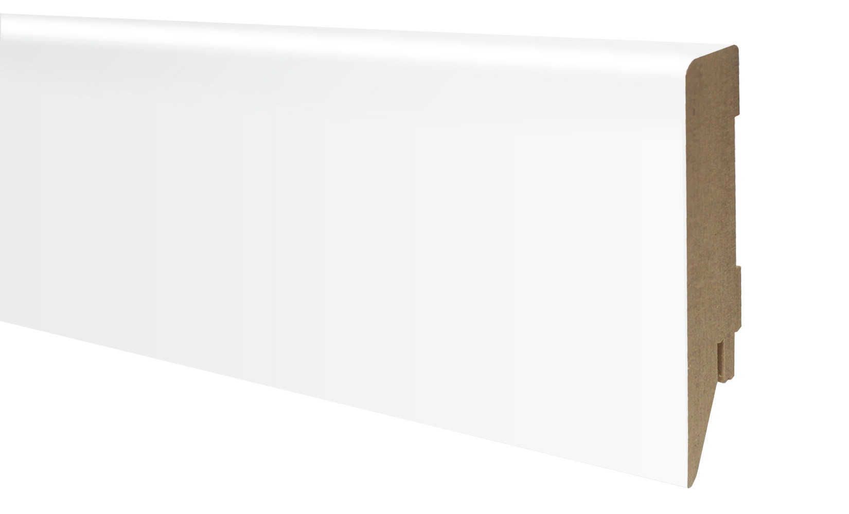 MDF plinth white silk matt 100x19 mm, pcs. — buy in the Decorshop store ...