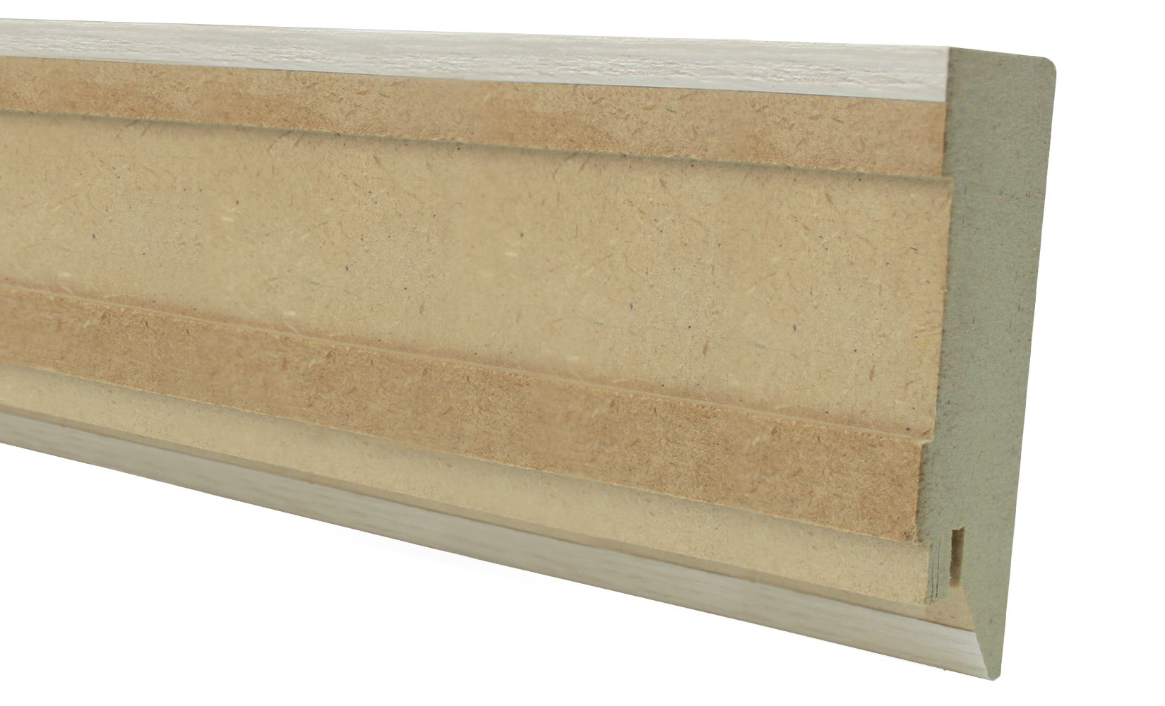 MDF plinth white silk matt 100x19 mm, pcs. — buy in the Decorshop store ...
