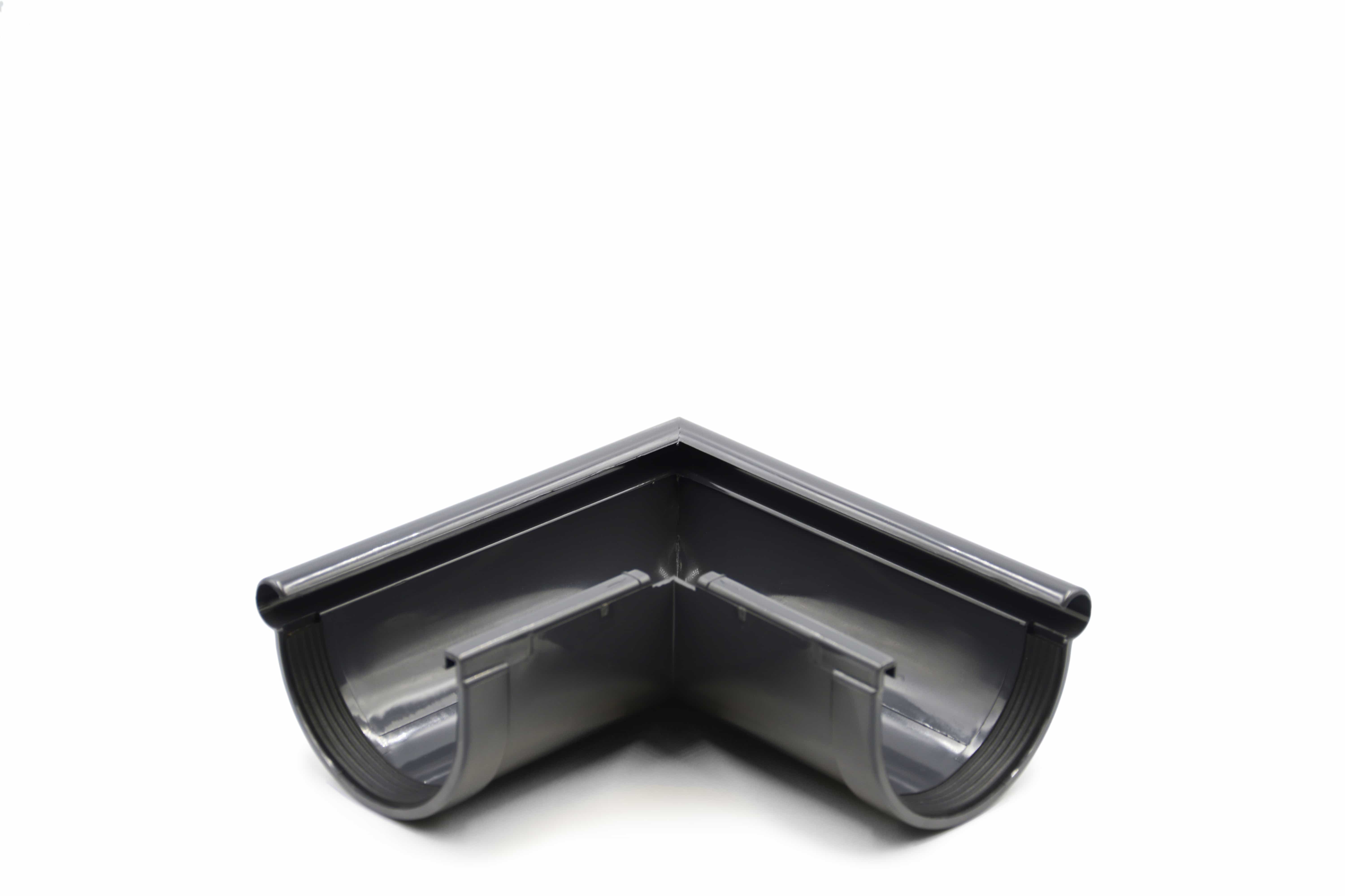 External gutter angle 90° graphite 90mm RainWay — buy in the Decorshop store - best price in Kyiv