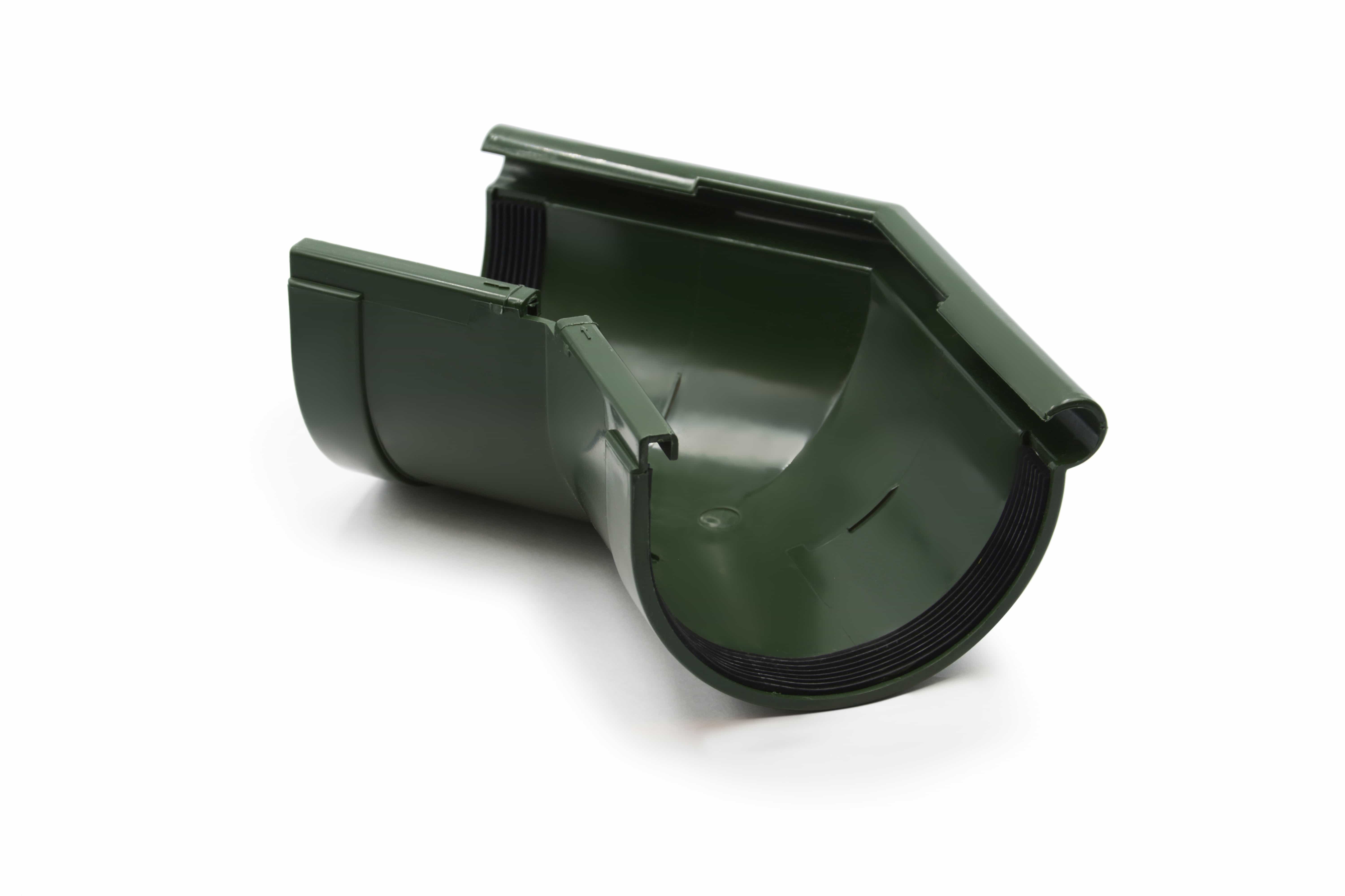 Gutter angle arbitrary external 110-170° green 130mm RainWay — buy in ...